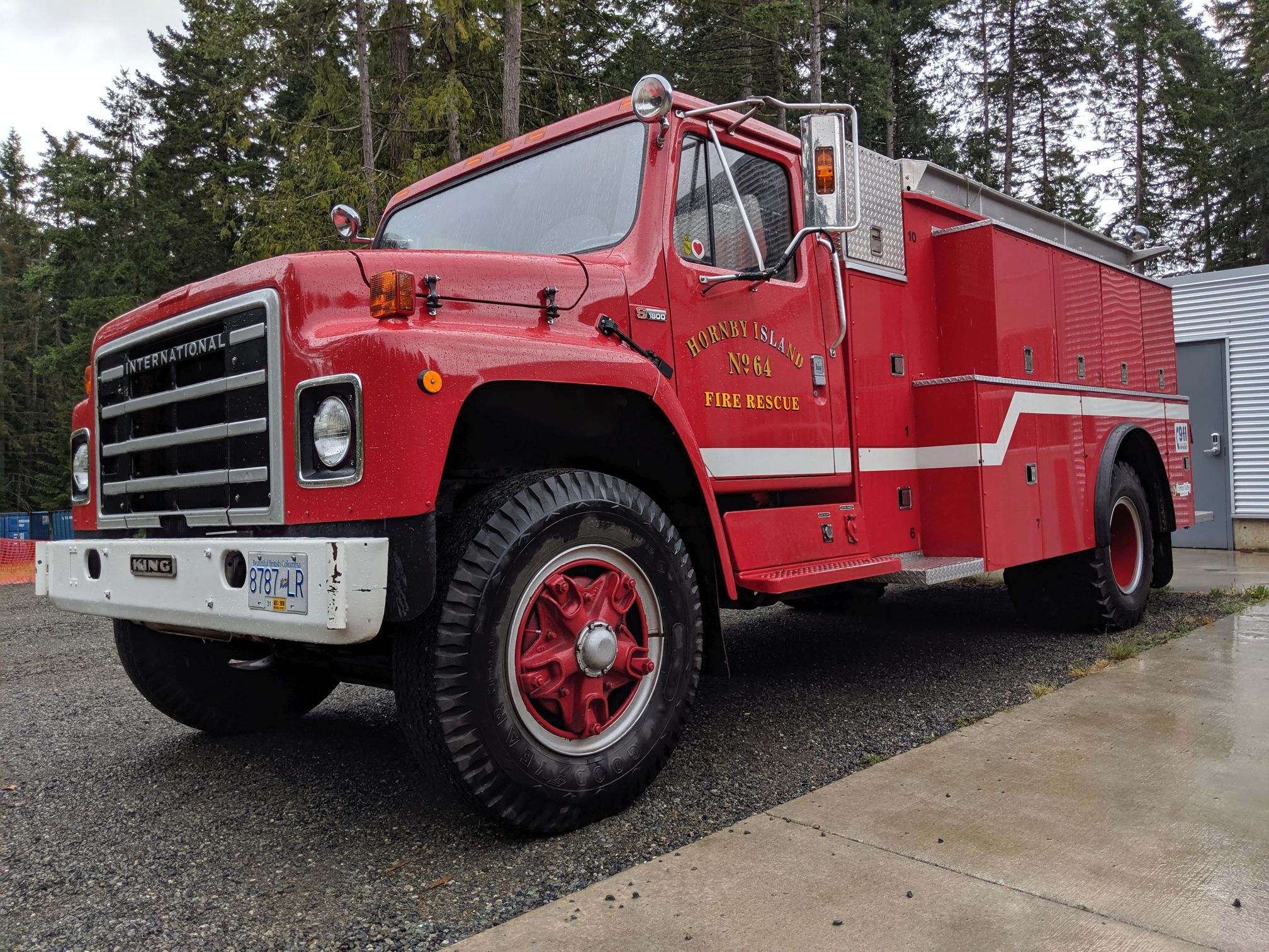 Disposing of Rescue Truck – Hornby Island Fire Rescue